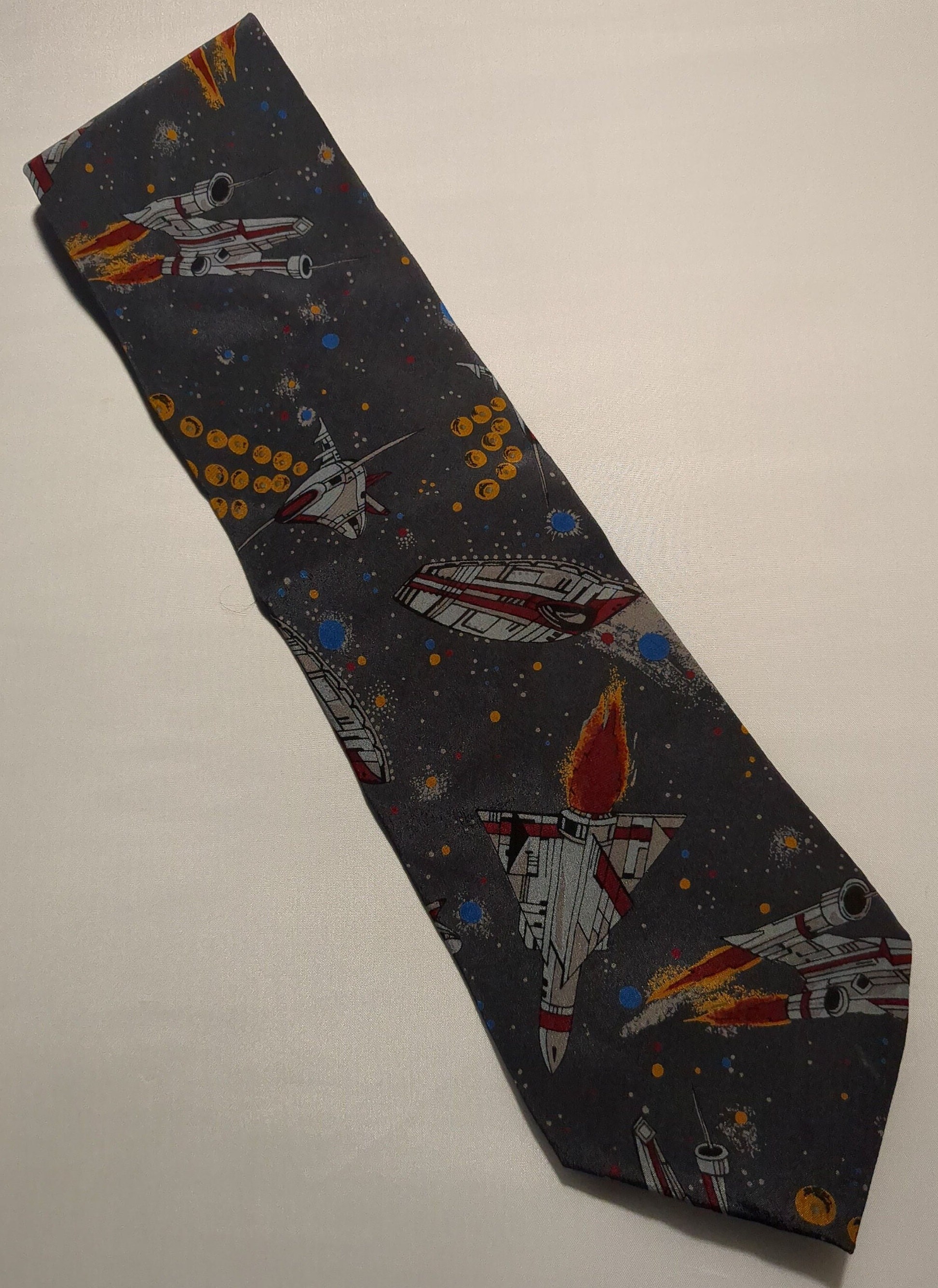 Starfighters Doing Their Thing. Men's Necktie Jet Fighters - Etsy