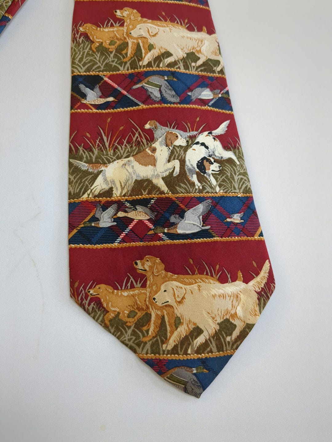 Bird Dog Fall Autumn Thanksgiving Hunter Pointer Golden Retriever Men's ...