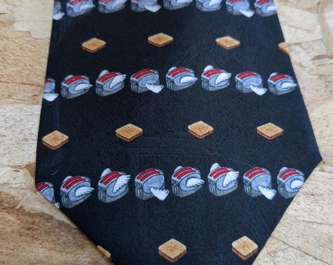 Toaster Flying Toast Unique Men's Ties Neckties - Etsy