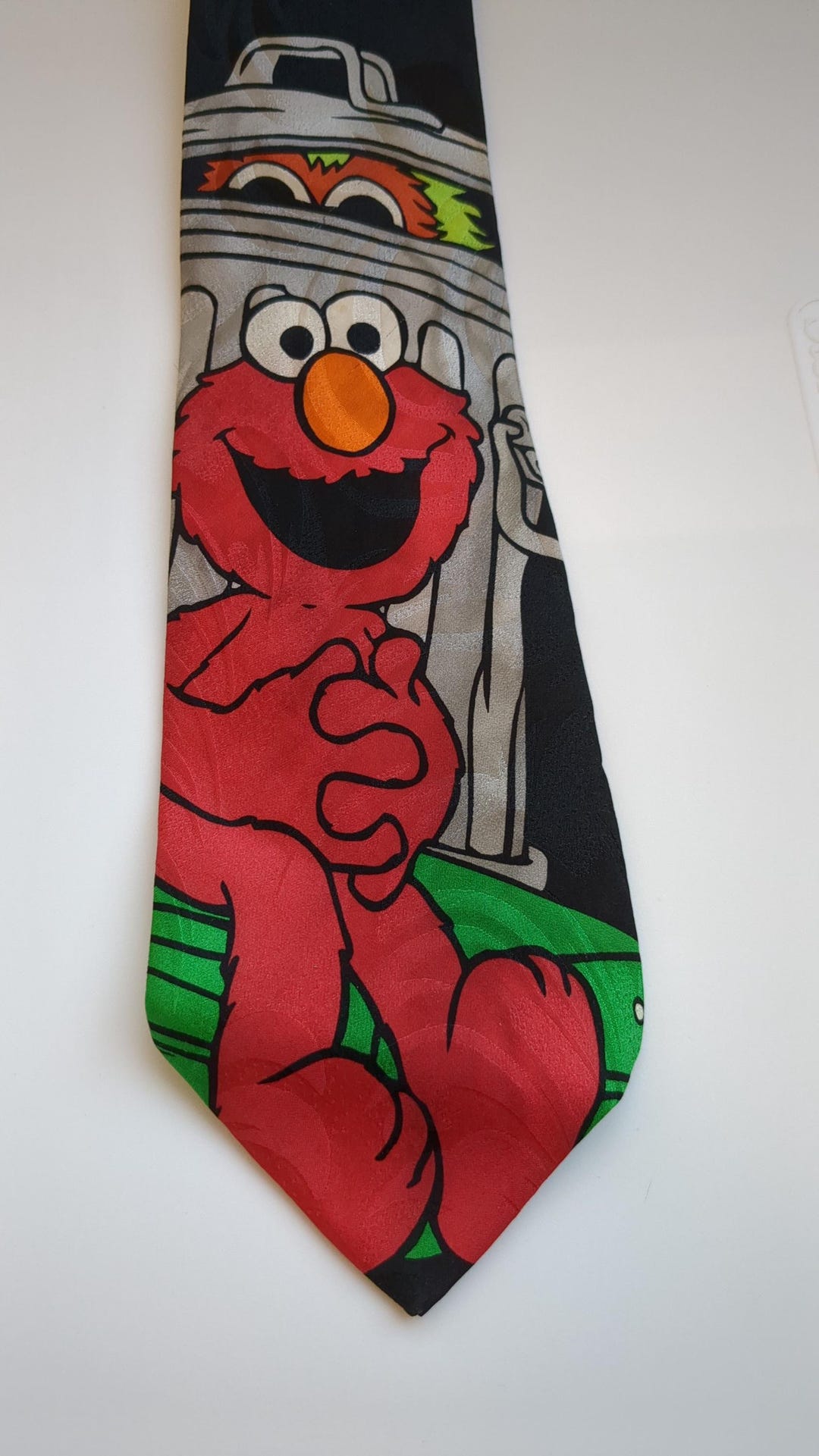 Elmo Oscar the Grouch Sesame Street Tie Men's Ties Neckties - Etsy