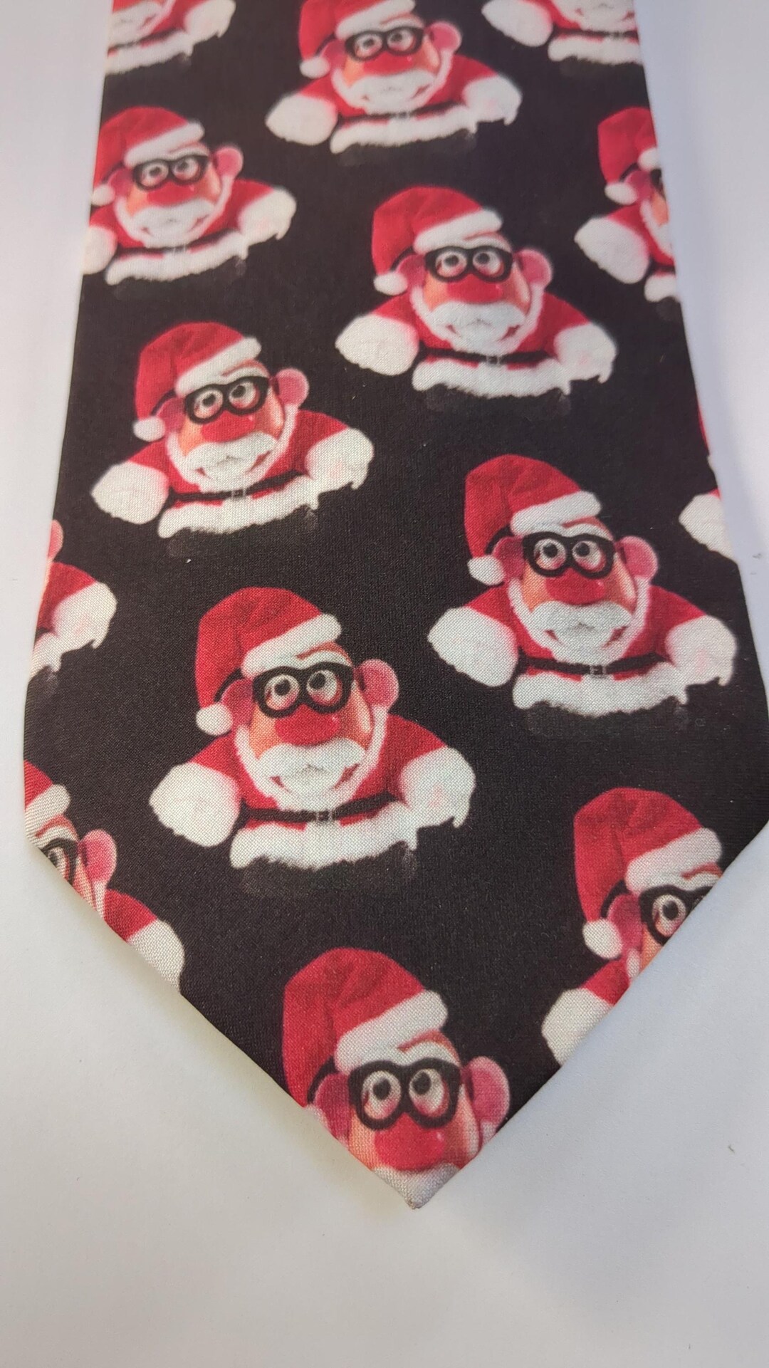 Mr Potato Head Santa Ralph Marlin Tie Men's Ties Neckties - Etsy