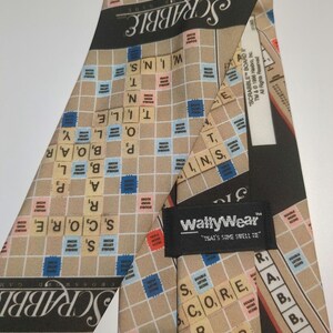 Scrabble Board and Tiles Alphabet Letters Men's Ties Neckties - Etsy