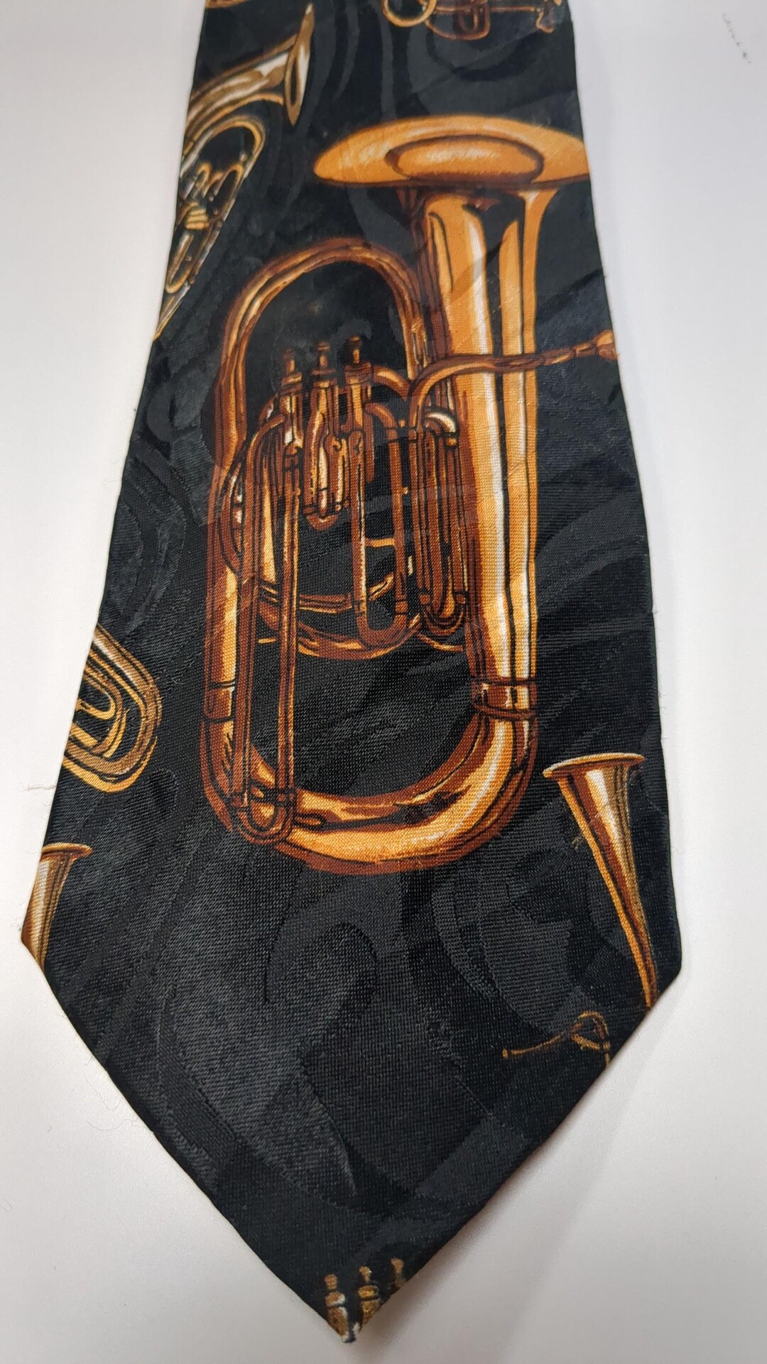 Brass Instruments Steven Harris Tie Men's Ties Neckties - Etsy