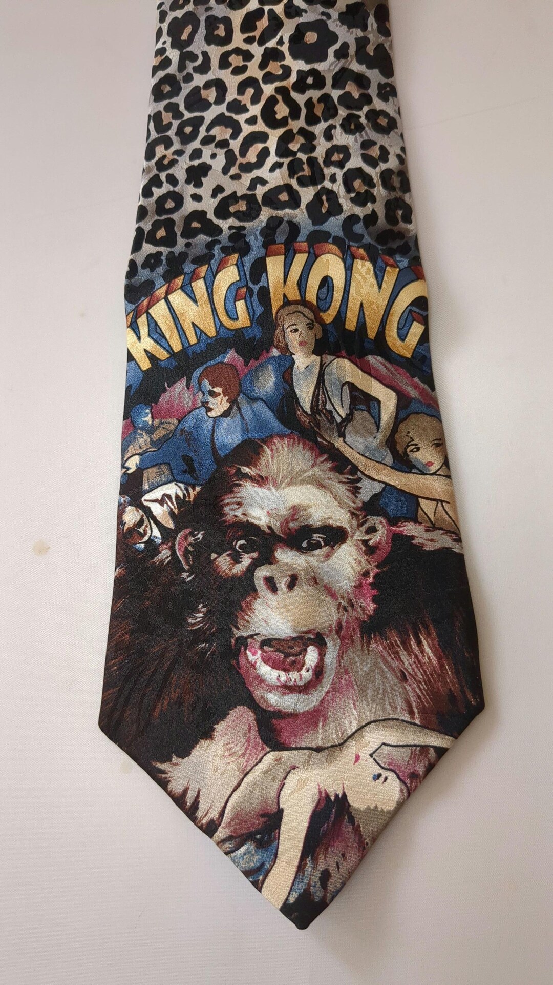 KING KONG Ape Silk Necktie American Film Classics 1992 RKO Pictures ...