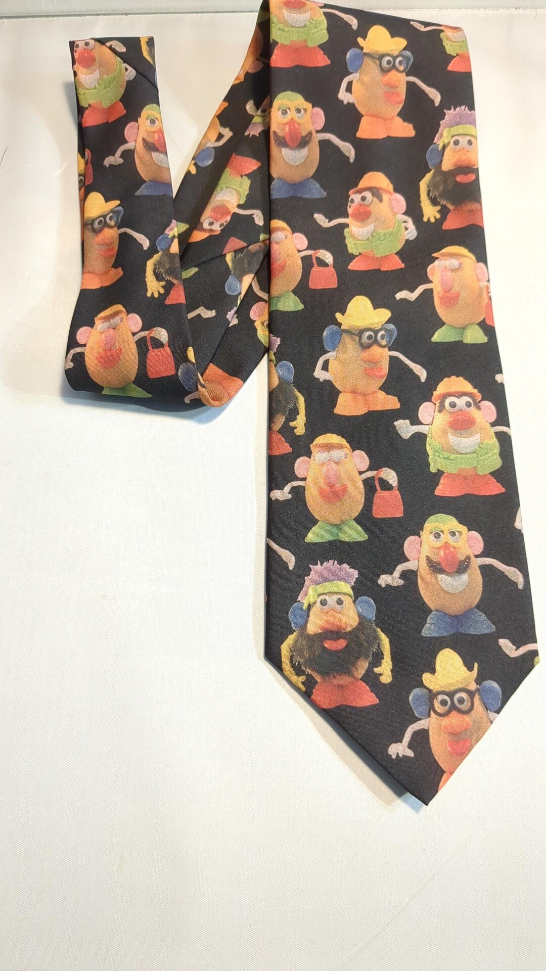 Mr Potato Head Men’s Necktie Ralph Marlin 1995 Polyester - Etsy