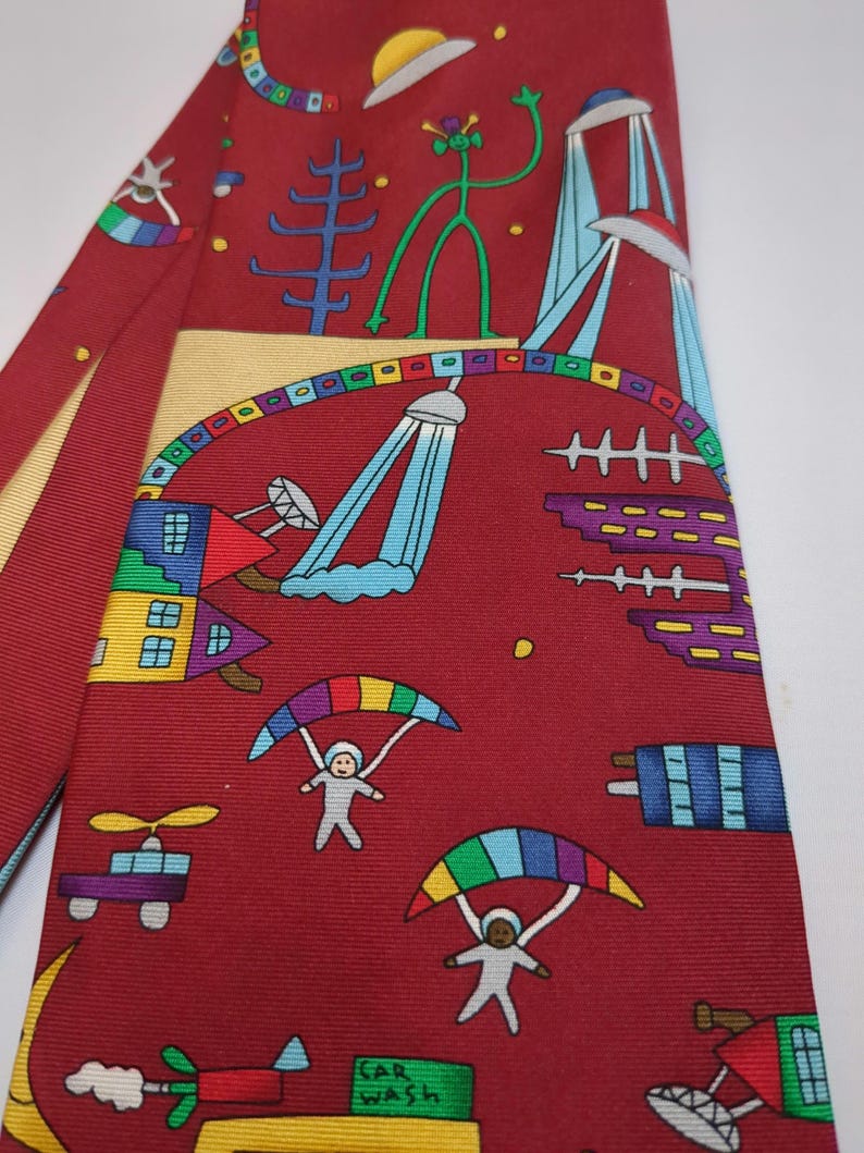 Child Art Future Futuristic Save the Children Men's Ties Neckties - Etsy