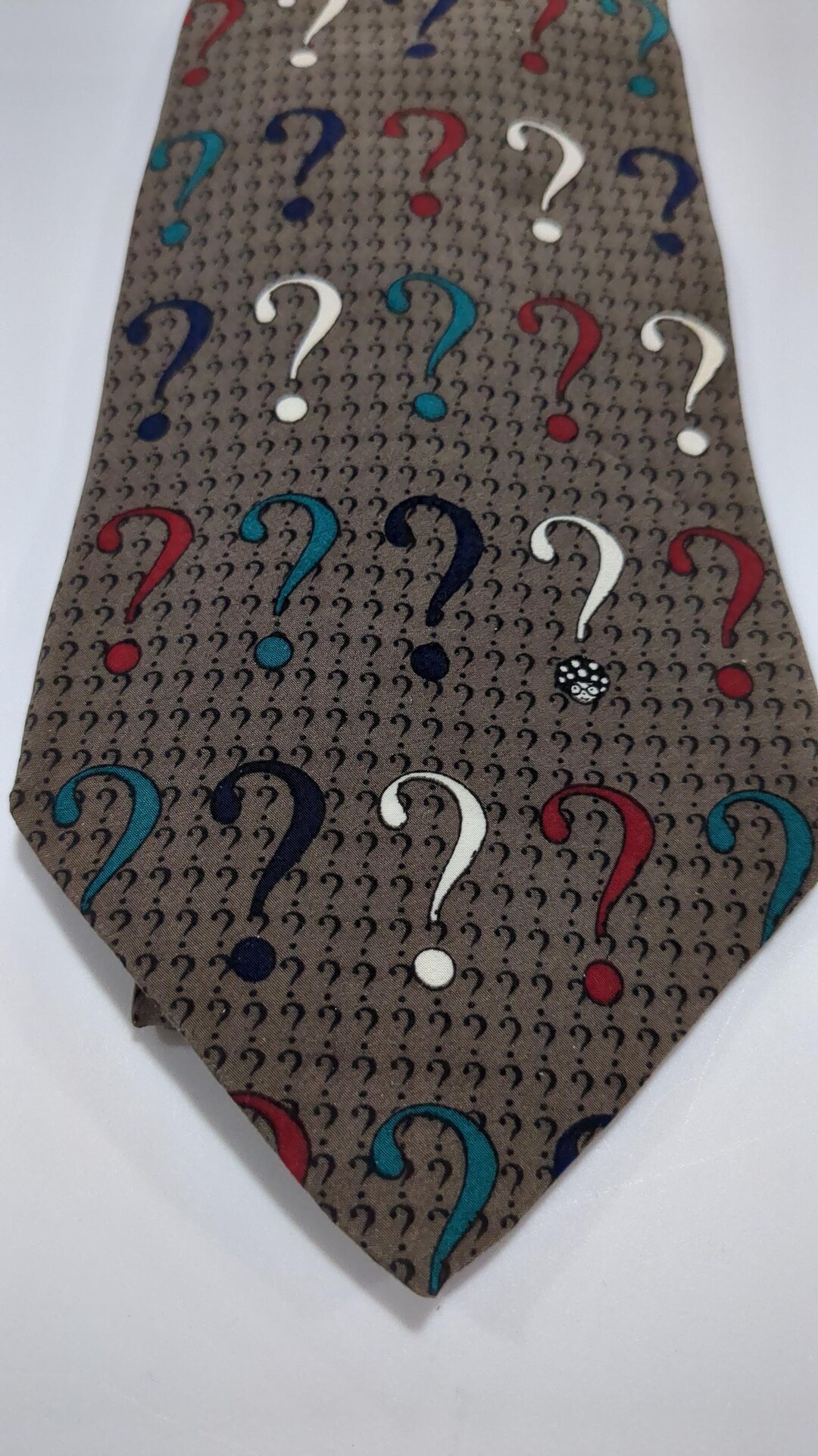 Question Mark What's up Vicky Davis Tie Men's Ties Neckties - Etsy