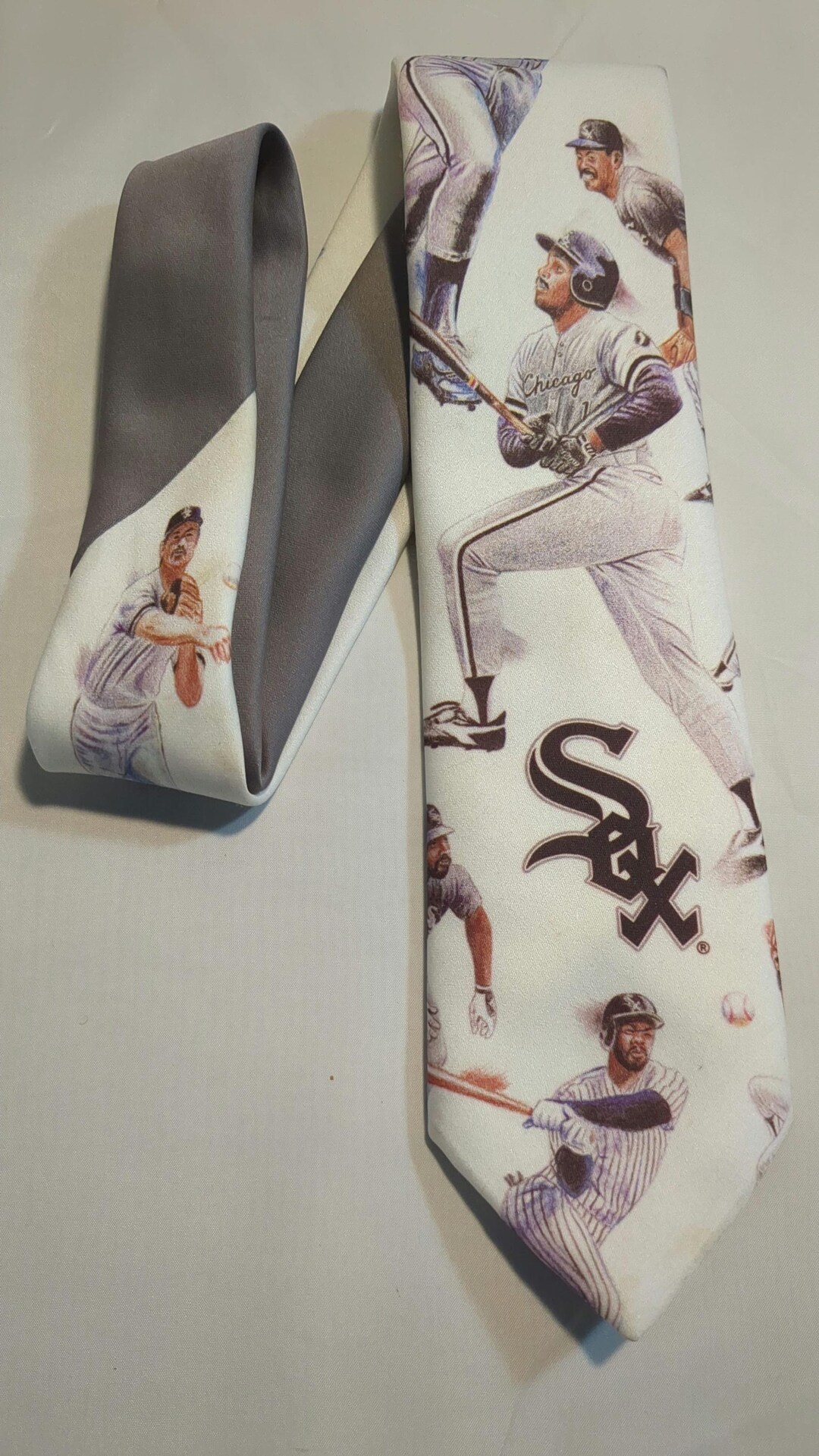 Chicago White Sox Necktie Major League Baseball Tie Sox Logo Father's ...