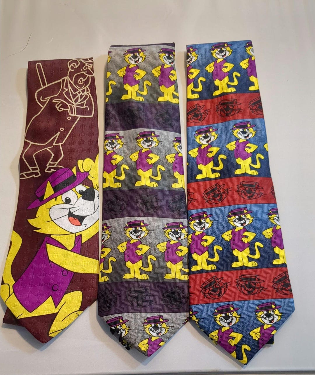 Top Cat Cartoon 1995 Hanna Barbera Novelty Men's Ties Neckties - Etsy
