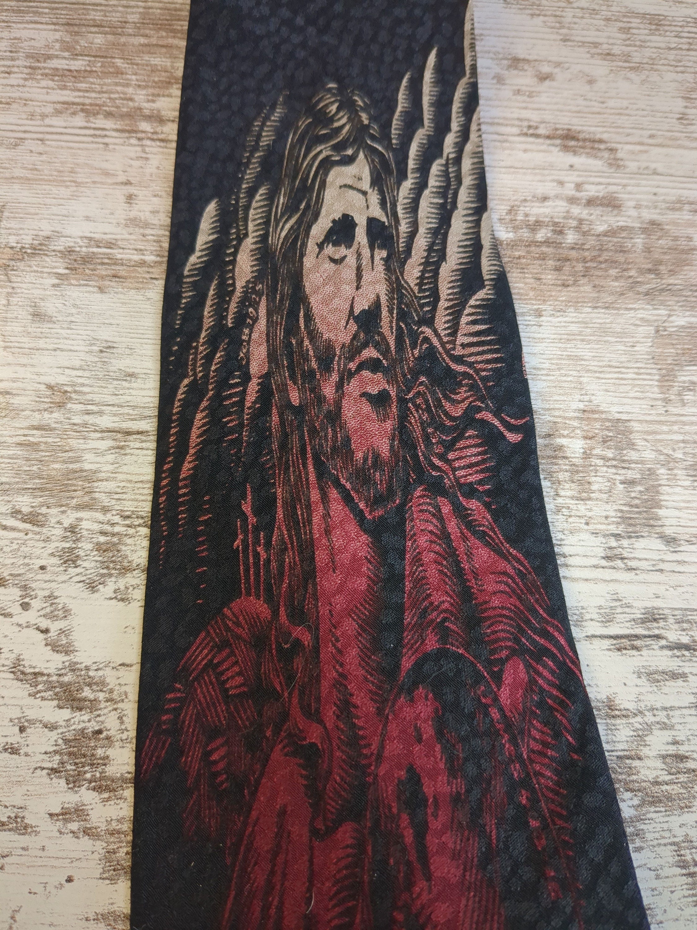 Jesus Christian Necktie From Living Epistles - Etsy