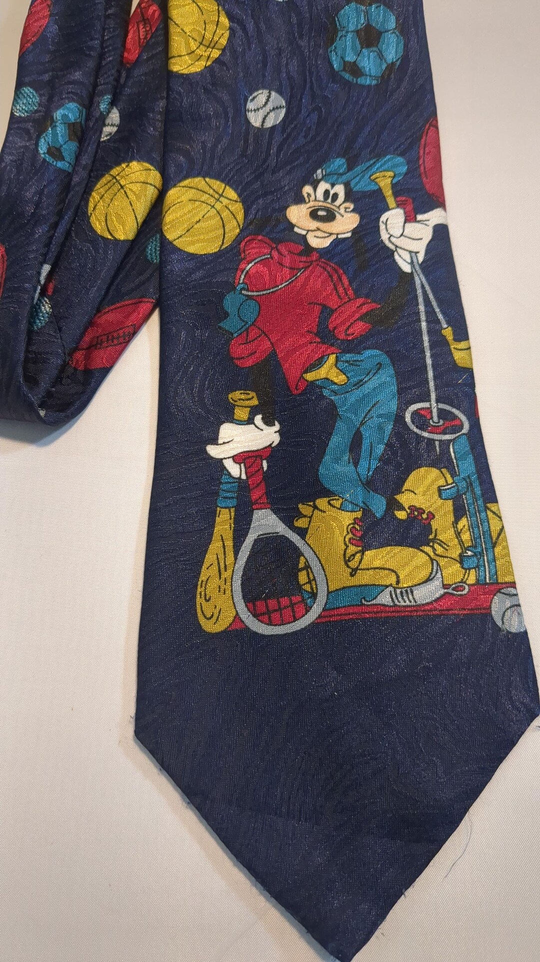 Disney Goofy Sports Golf Tennis Baseball Tie Men's Ties Neckties - Etsy