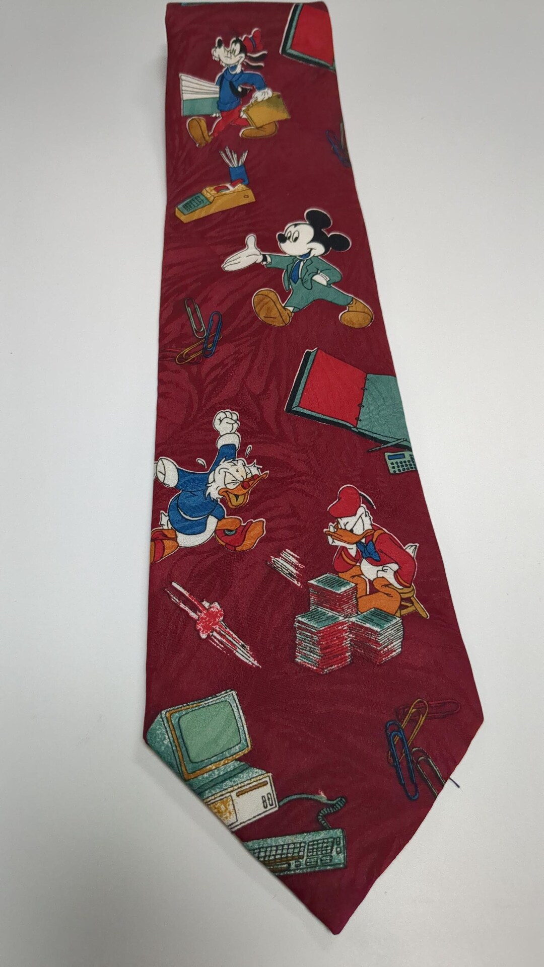 Disney Mickey Mouse Business Office Worker Tie Men's Ties Neckties - Etsy