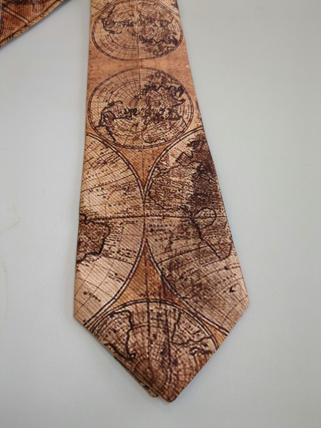 Globes Old World Maps Vintage Teacher Geography Men's Ties Neckties - Etsy
