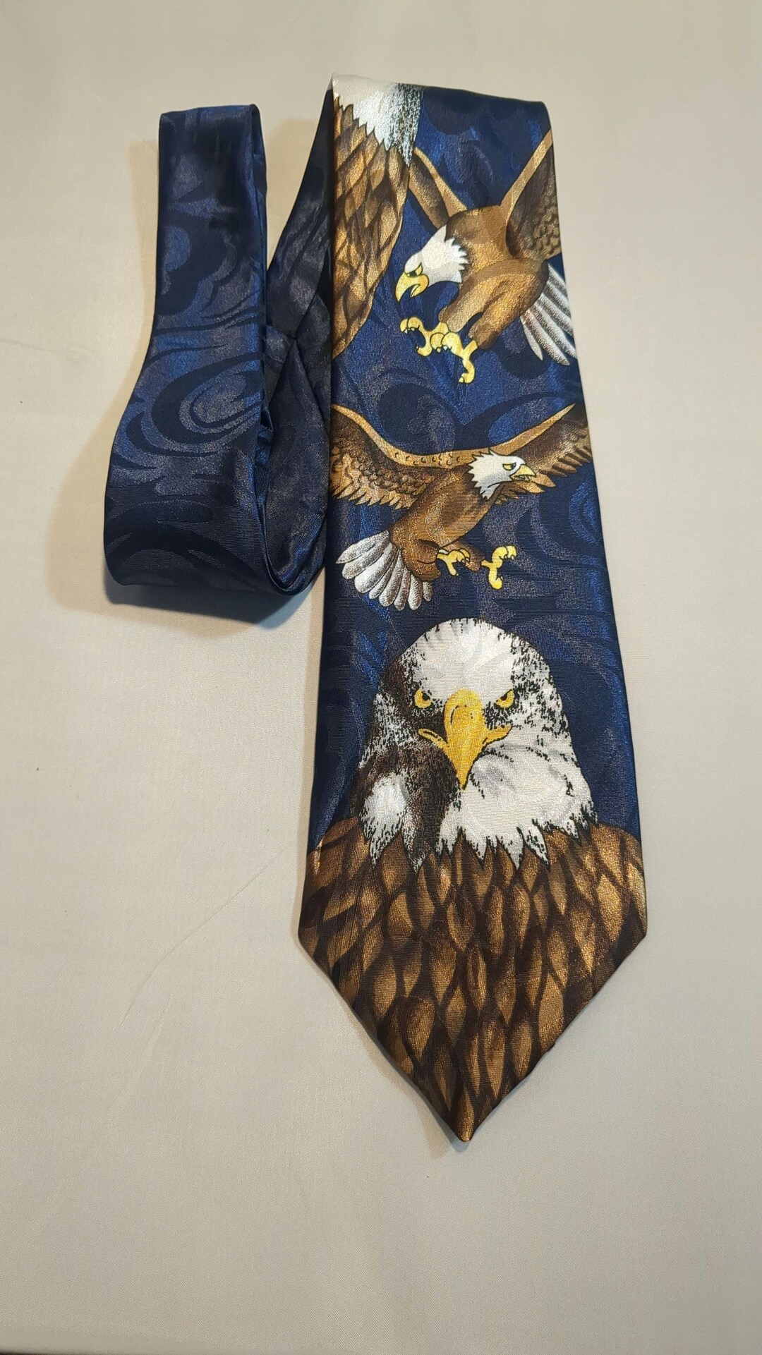 Bald Eagle in Flight Renaissance Tie Men's Ties Neckties - Etsy