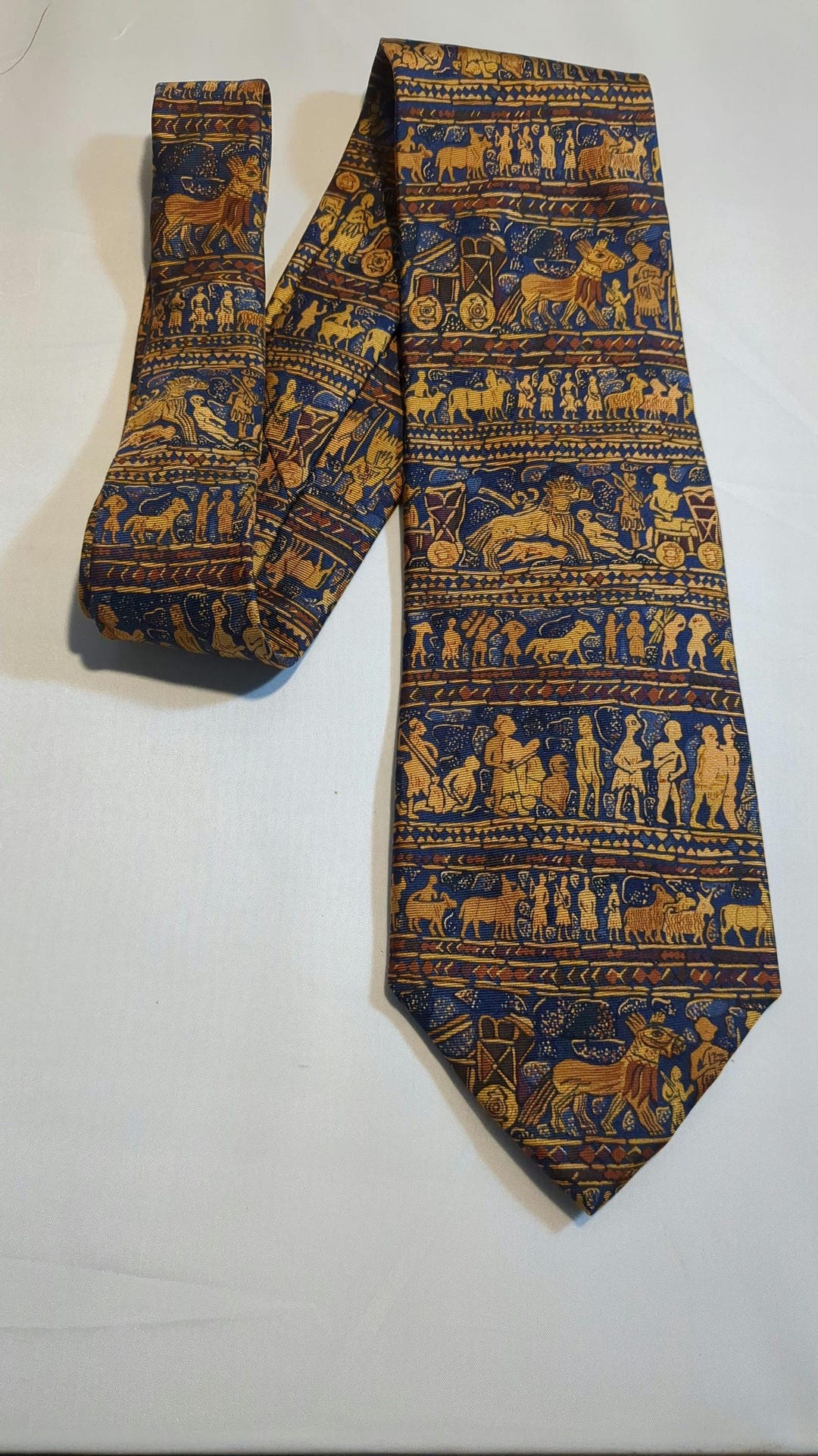 Ancient Art Mesopotamian 2500 B.C. Alynn Neckwear Tie Men's Ties Neckties - Etsy