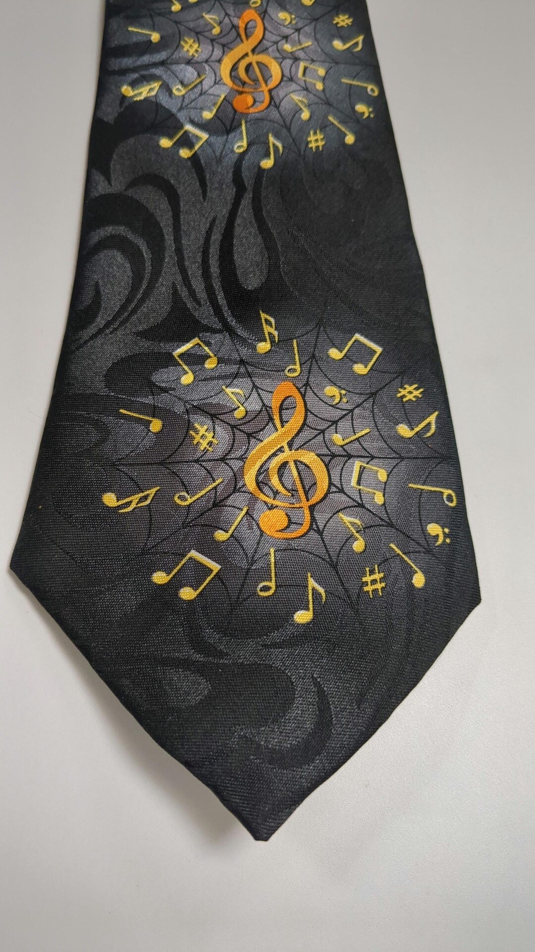 Musical Note Treble Clef Steven Harris Tie Men's Ties Neckties - Etsy
