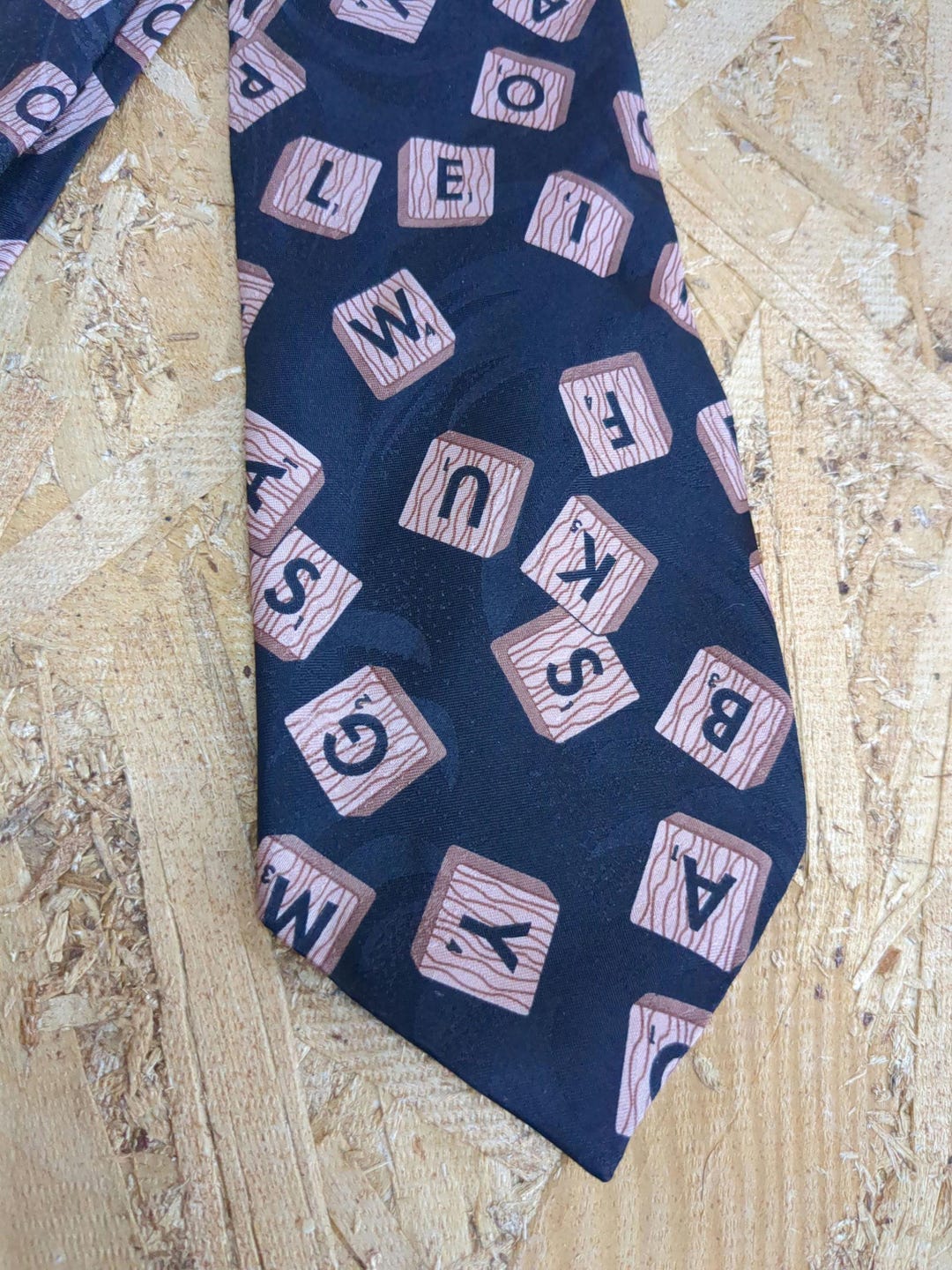 Scrabble Games Tiles Alphabet Letters Men's Ties Neckties - Etsy