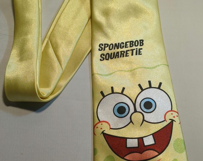 2003 Nickelodeon Viacom Spongebob Squarepants Neck Tie New - Etsy Canada