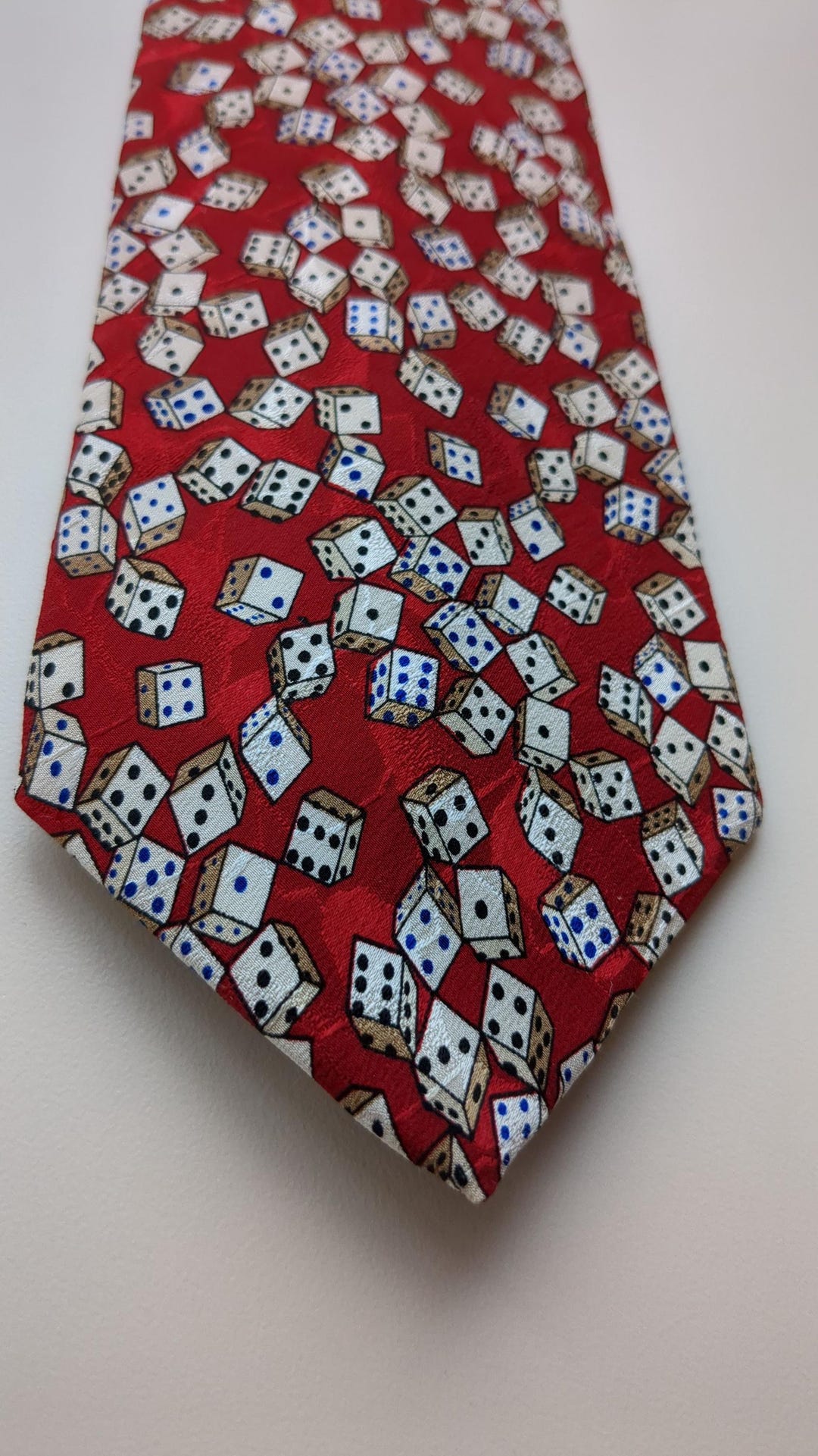 Rolling Dice Di Gravatte Tie Men's Ties Neckties - Etsy