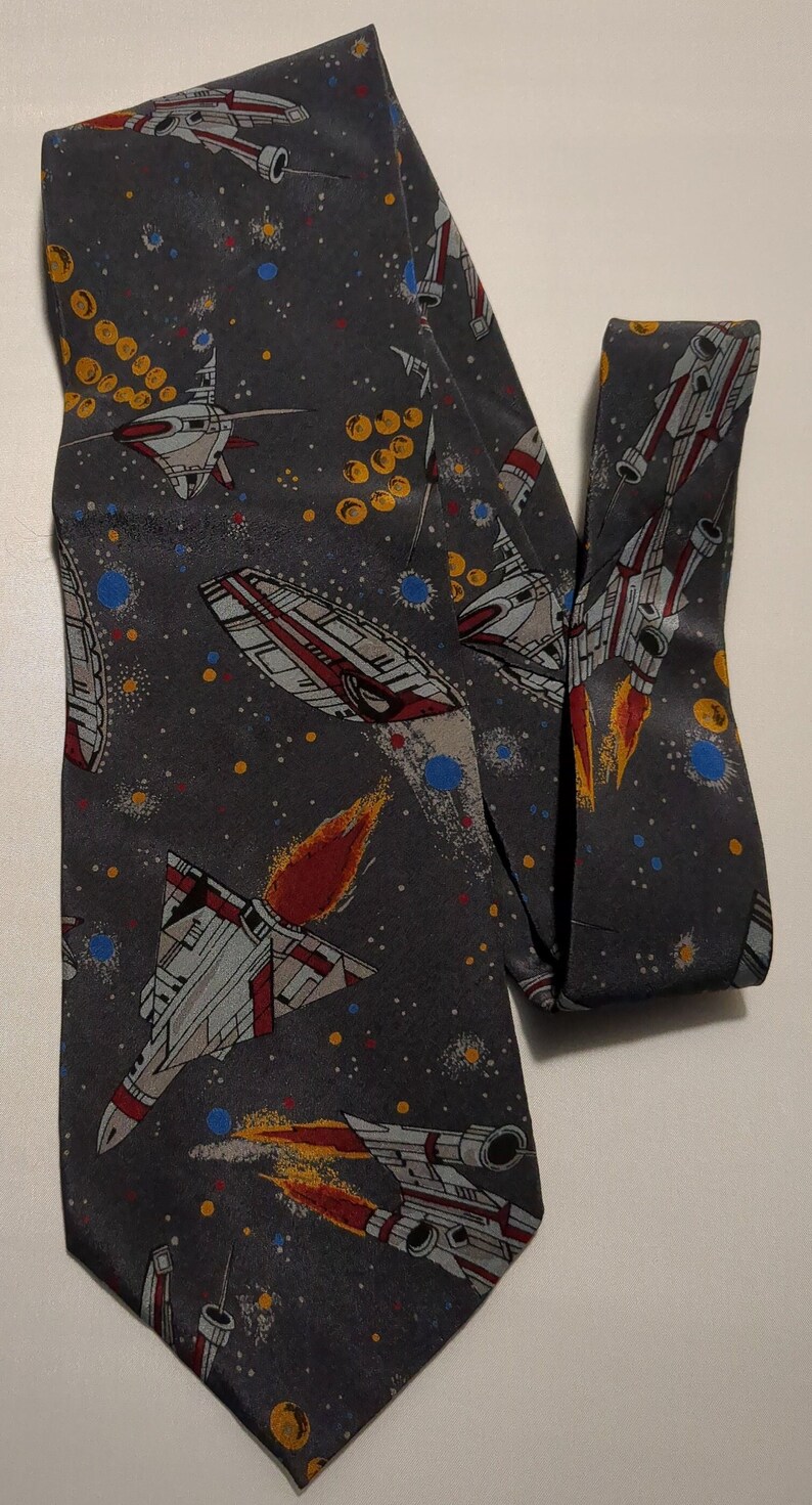 Starfighters Doing Their Thing. Men's Necktie Jet Fighters - Etsy