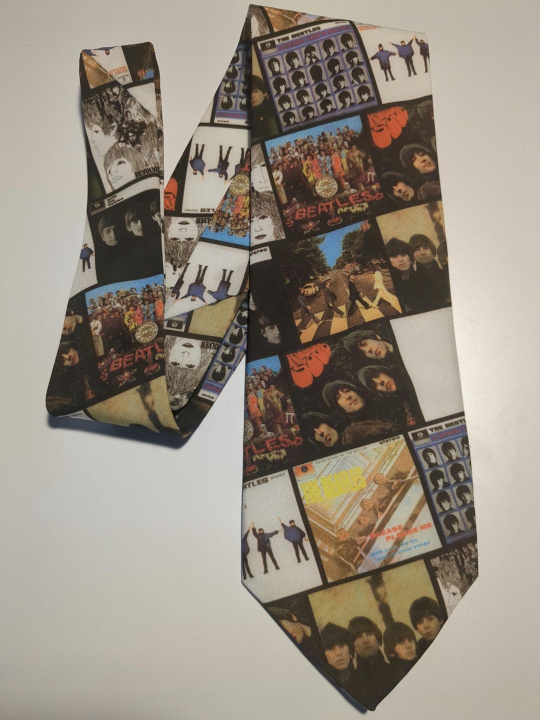 The Beatles Necktie 1996 Beatles Album Covers by Ralph Marlin the Fab 4 ...
