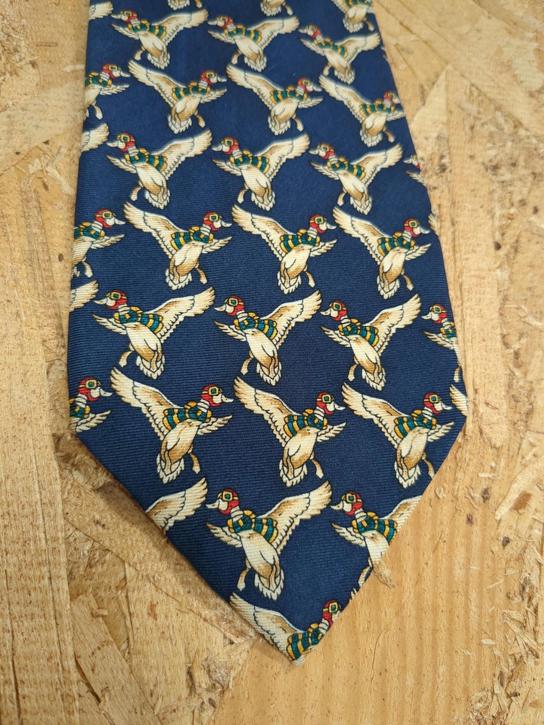 Duck Tie Mallard Duck Funny Tie Autumn Fall Tie Men's Ties Neckties - Etsy