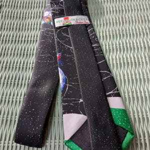 Snowmen Skating in a Winter Wonderland Design Tie Novelty Necktie Men's ...