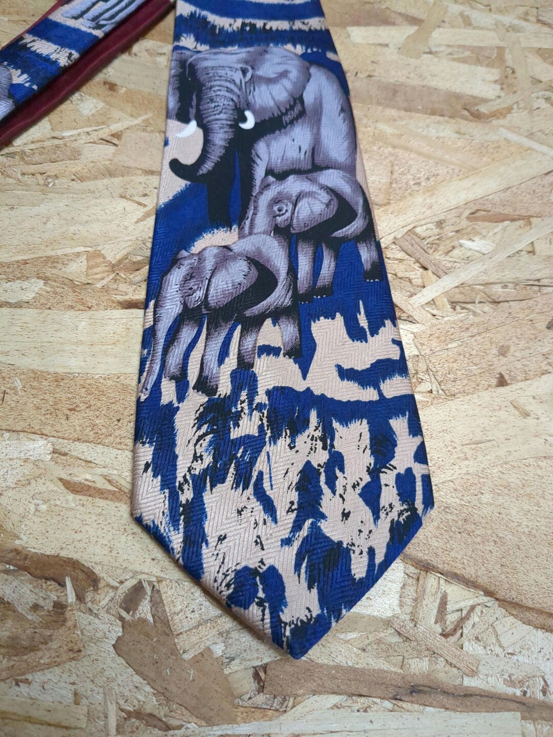 Twins Elephant Tie Safari Men's Ties Neckties - Etsy