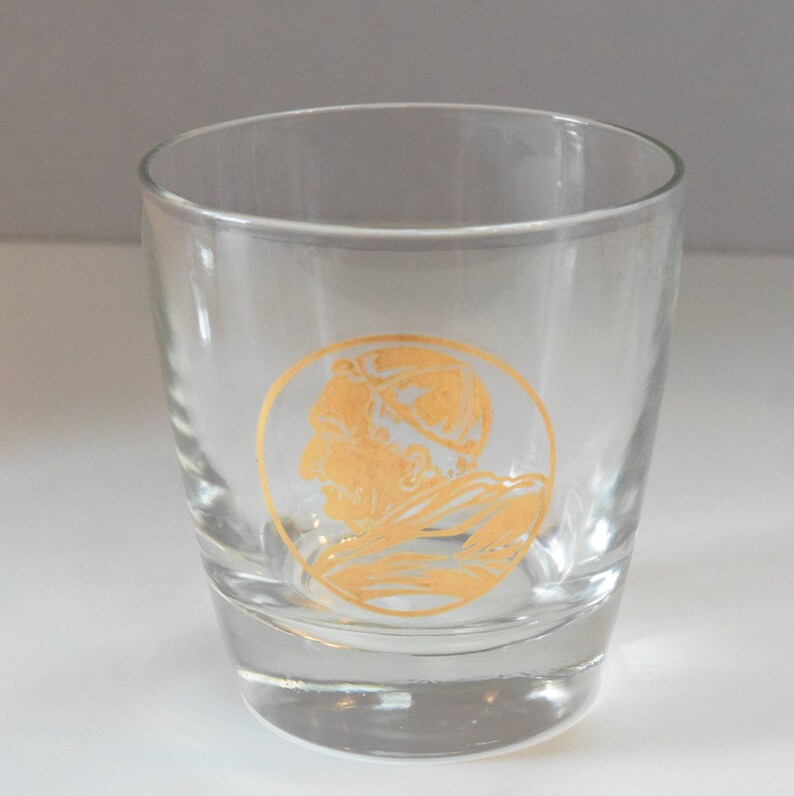 Pope Image Drink Glasses Drink Glasses Unique Religious | Etsy