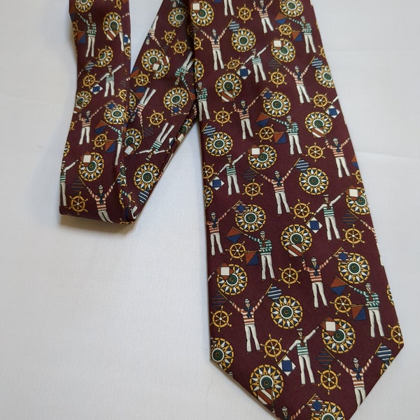 Nautical Necktie - Etsy