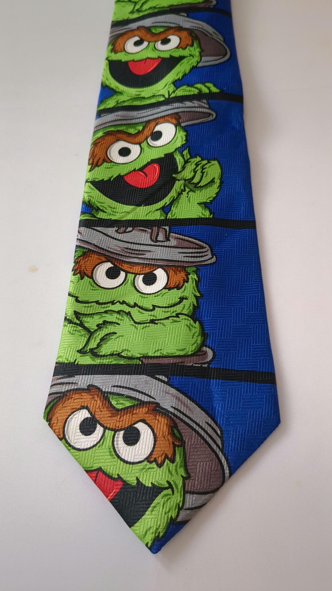 Sesame Street Grouch Jim Henson Character Tie Men's Ties Neckties - Etsy