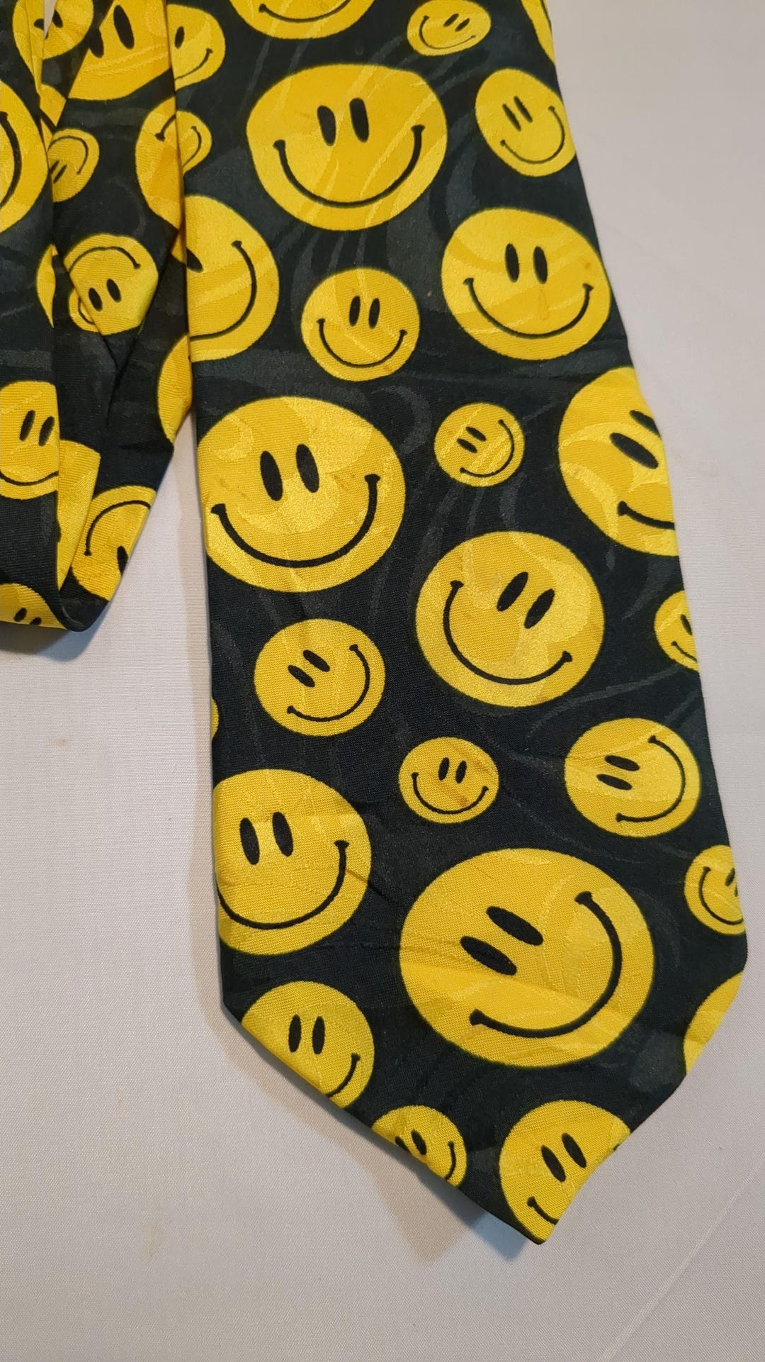 Smiley Face Emoji Pattern Florence Tie Men's Ties Neckties - Etsy