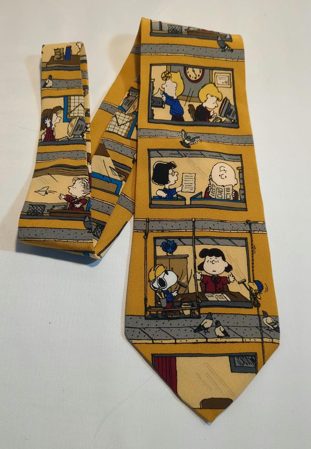Peanuts Gang Experiencing a Tough Day at Work Peanuts Cartoon Men's ...