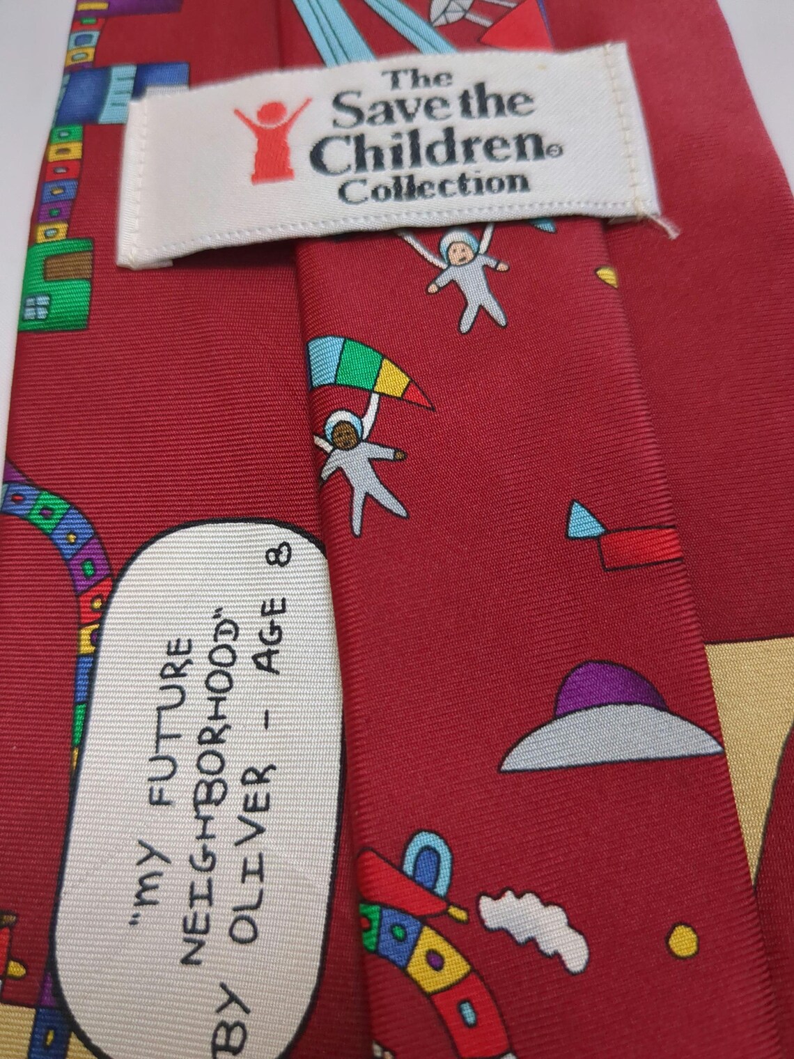 Child Art Future Futuristic Save the Children Men's Ties Neckties - Etsy