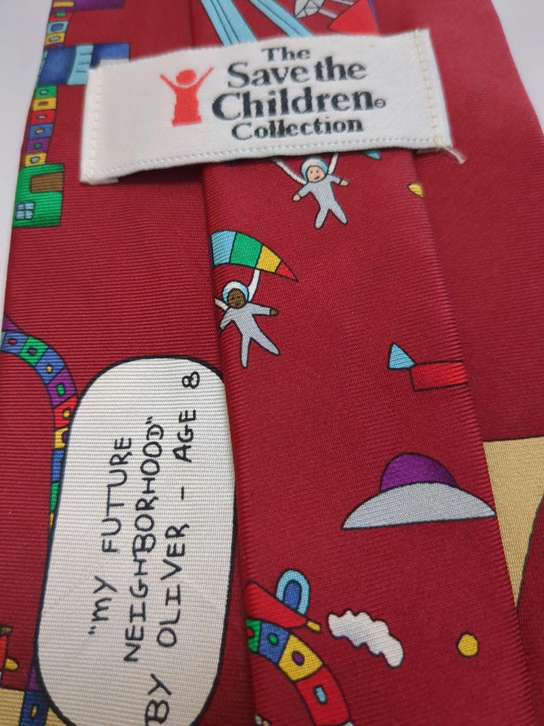 Child Art Future Futuristic Save the Children Men's Ties Neckties - Etsy