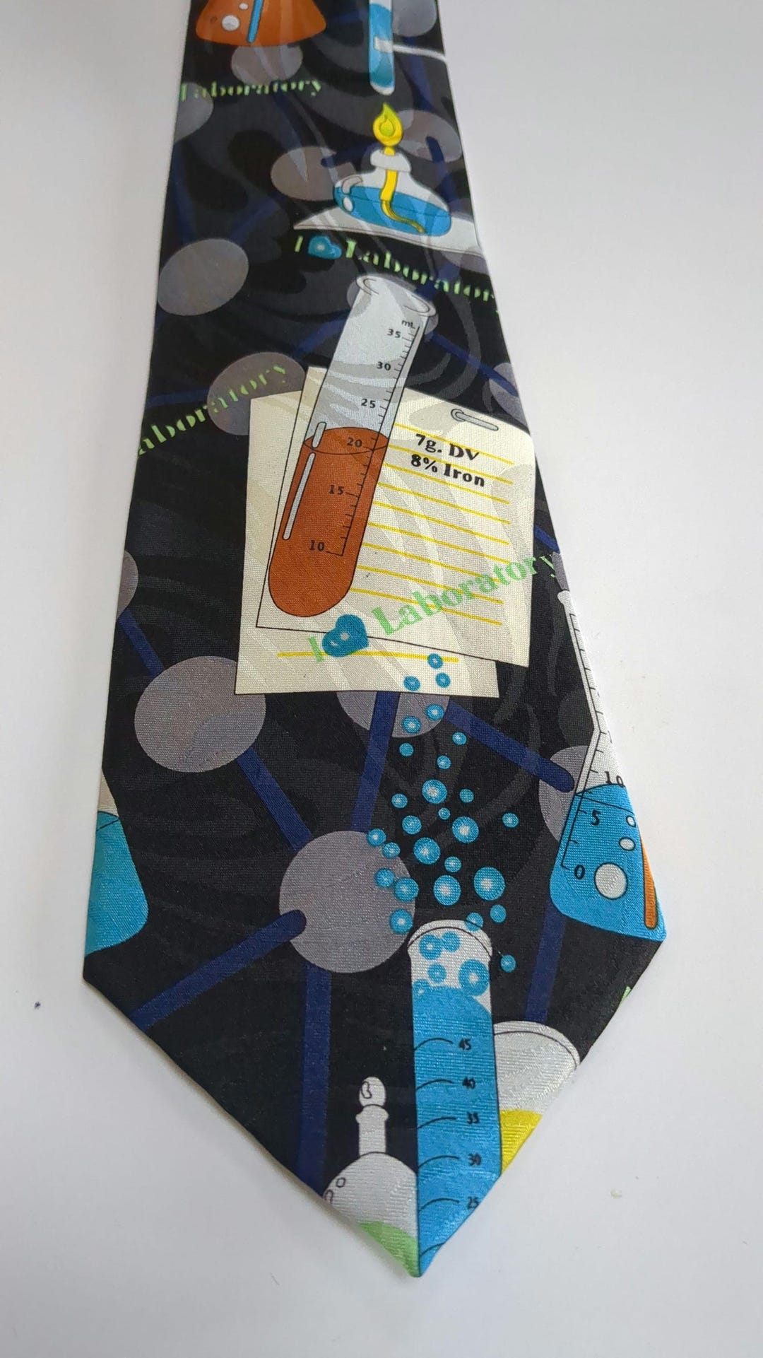 Chemistry Laboratory Beakers and Chemicals Tie Men's Ties Neckties - Etsy