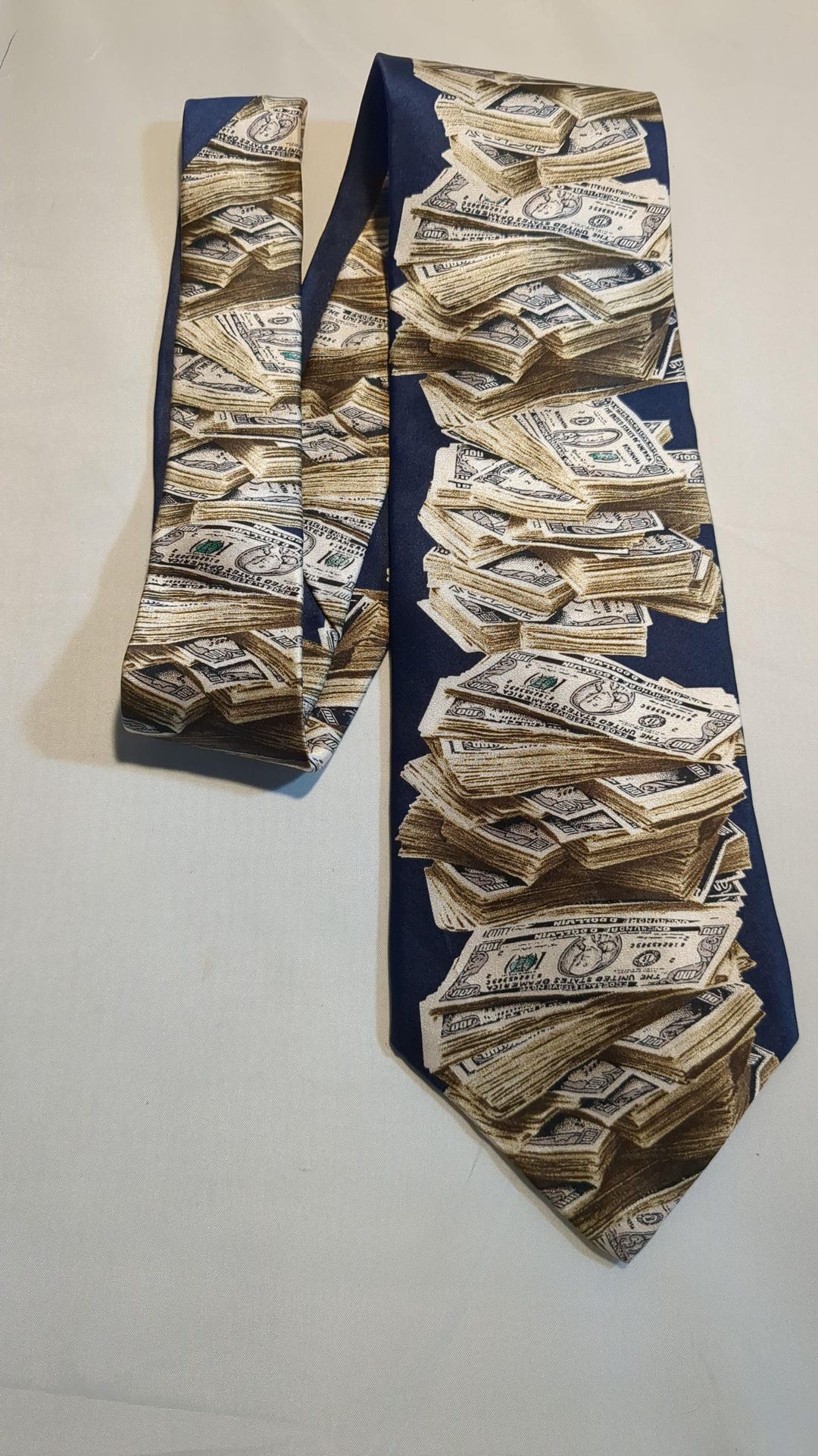 Money 'one Million Dollars!' Museum Artifacts Tie Men's Ties Neckties ...