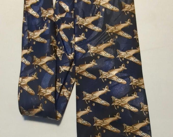 Airplane Bomber Pilot WWII Propeller Plane Men's Ties Neckties - Etsy