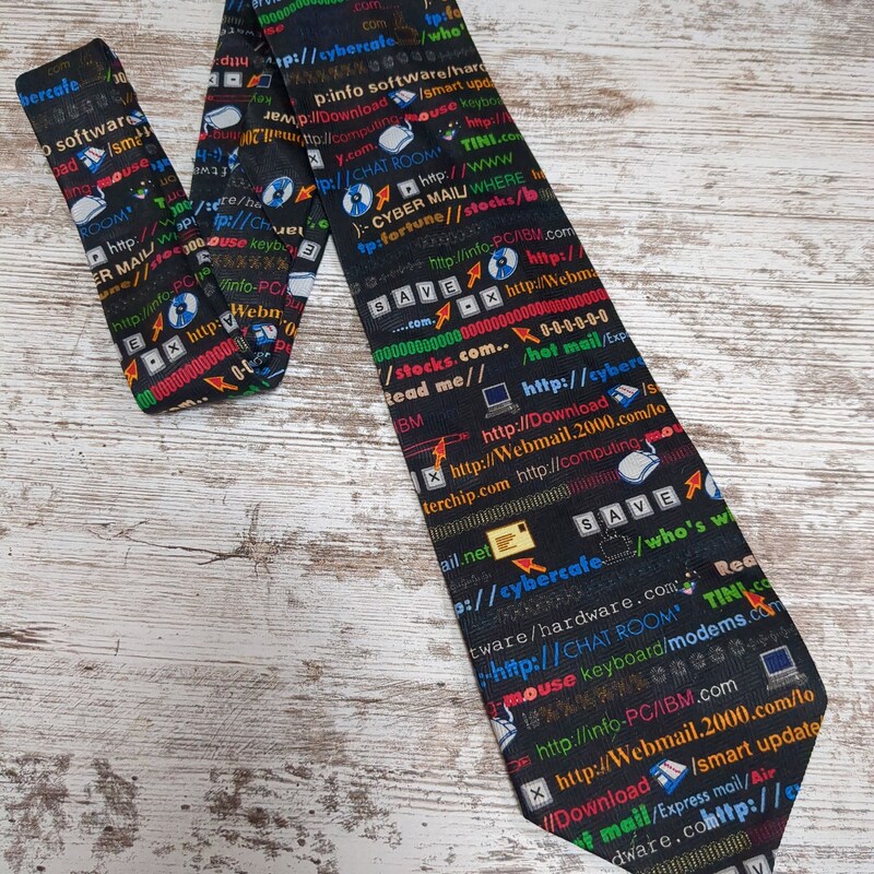 Computer Science Tie - Etsy