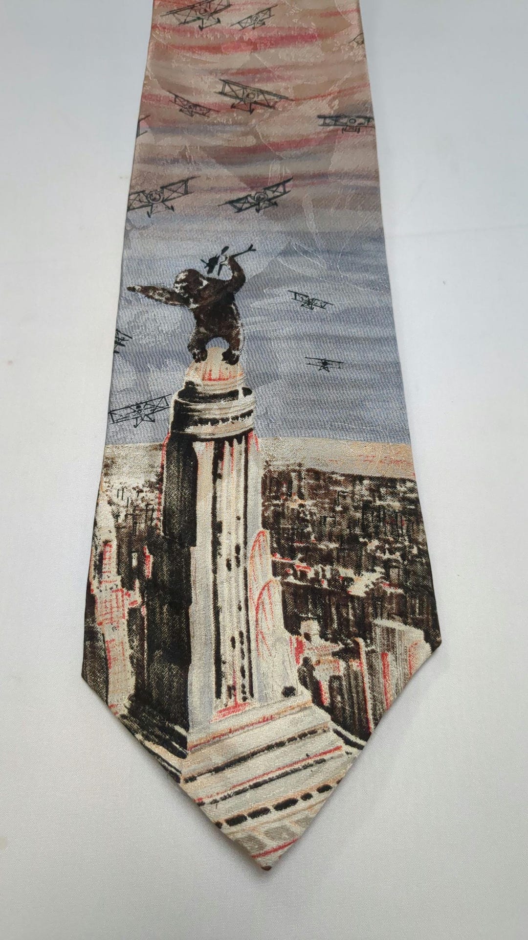 KING KONG Silk Necktie American Ape Film Classics 1992 RKO Pictures ...