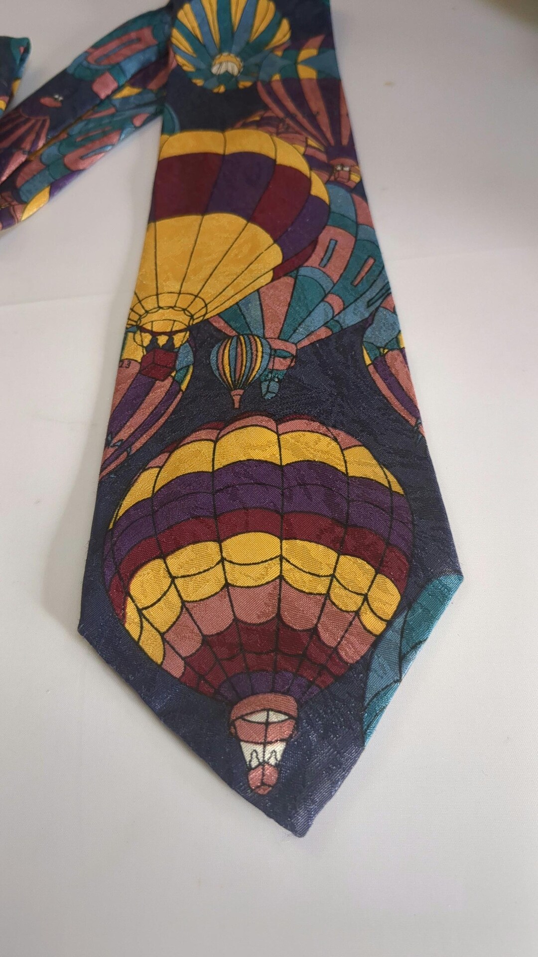 Hot Air Balloons Soaring Silk Necktie From Brooks Brothers - Etsy