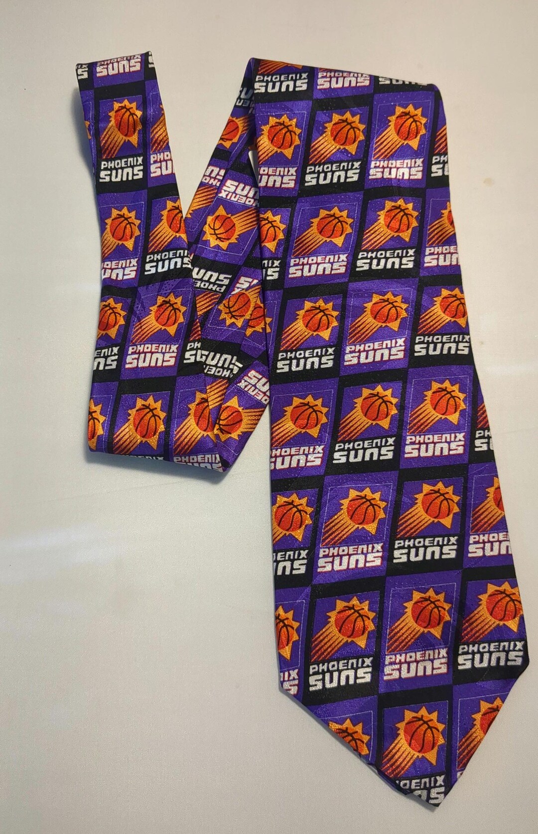 Phoenix Suns Win Lose or Tie Sports Basketball Silk Men's Neck Tie NBA ...