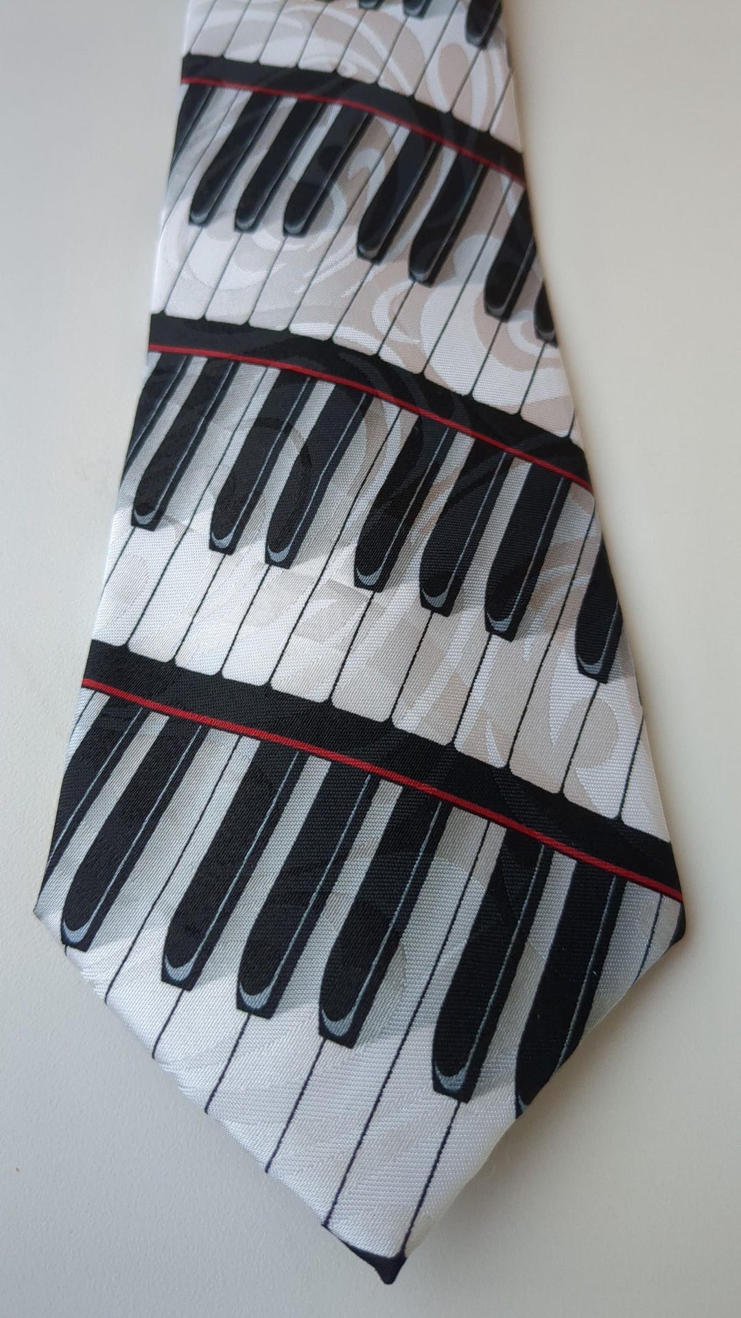 Piano Tie With Piano Keys Men's Ties Neckties - Etsy