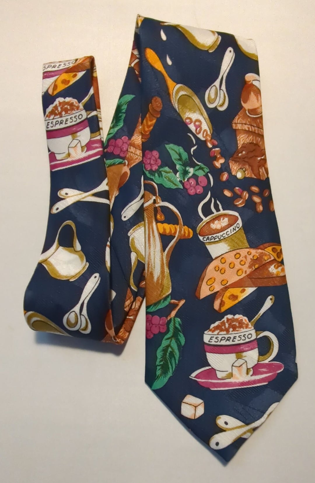 Coffee Shop Barista Necktie Espresso Cappuccino or Just Plain Cop of ...