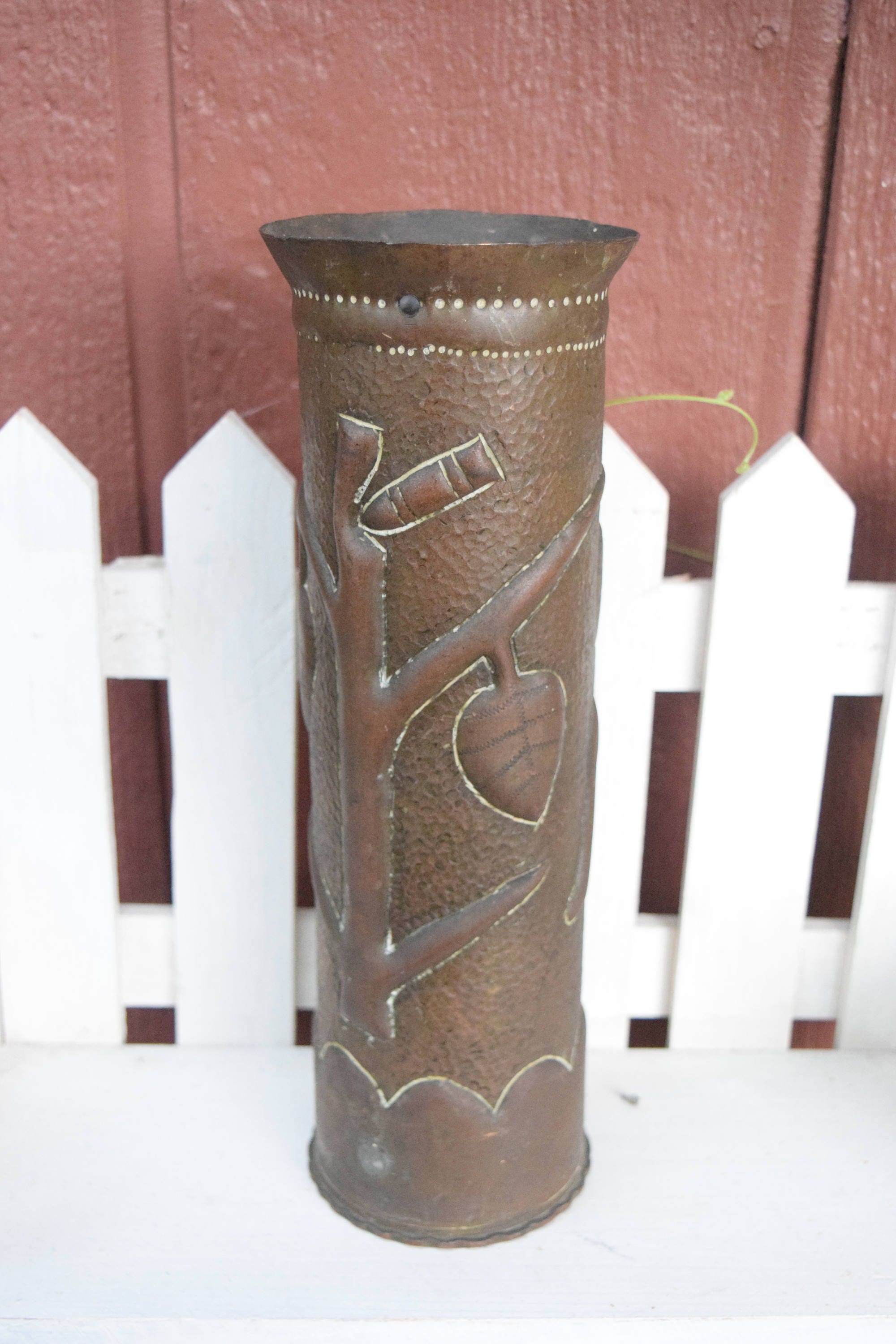 WW1 Trench Art Vase Trench Art Military Art Historical Art - Etsy
