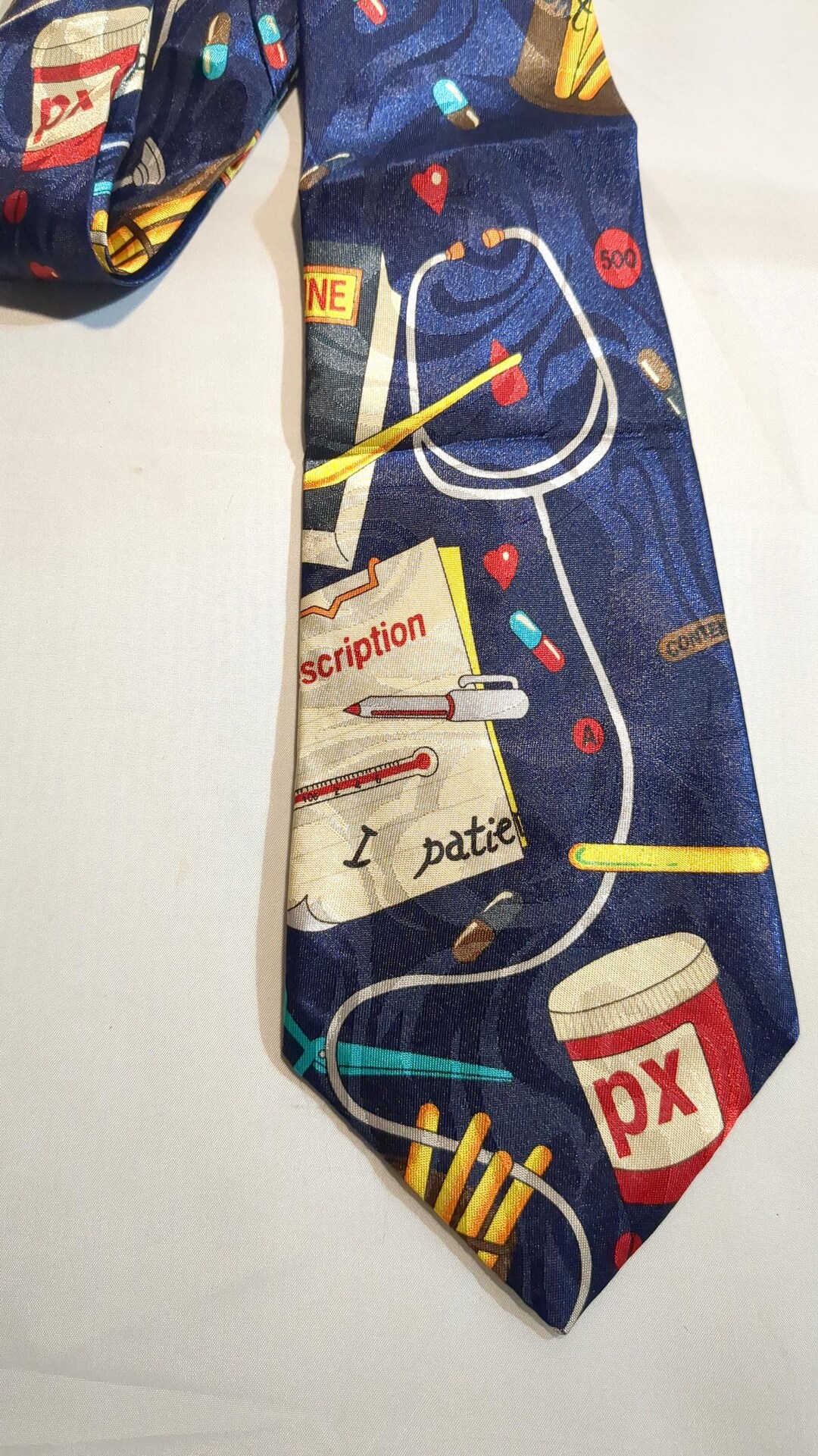 Doctor Medical Steven Harris Tie Men's Ties Neckties - Etsy