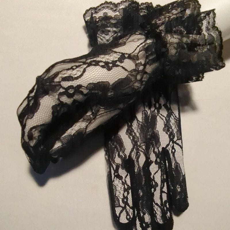 Lace Plus Size Gloves - Etsy