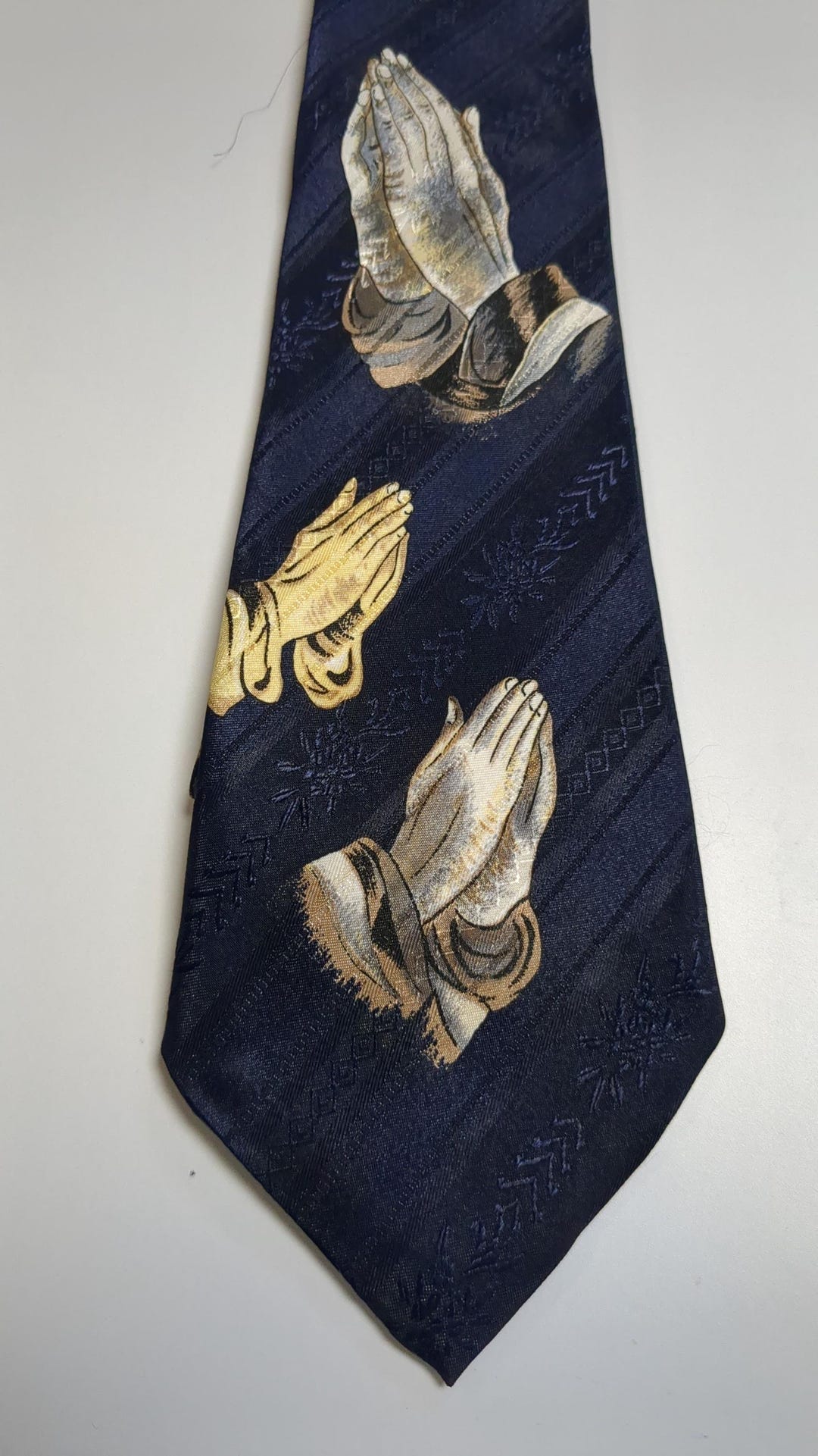 Jesus Christian Necktie Praying Hands Men's Ties - Etsy