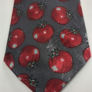 Tomato Garden Vegetable Tie Gardener Tie Chef Tie Men's Ties Neckties ...
