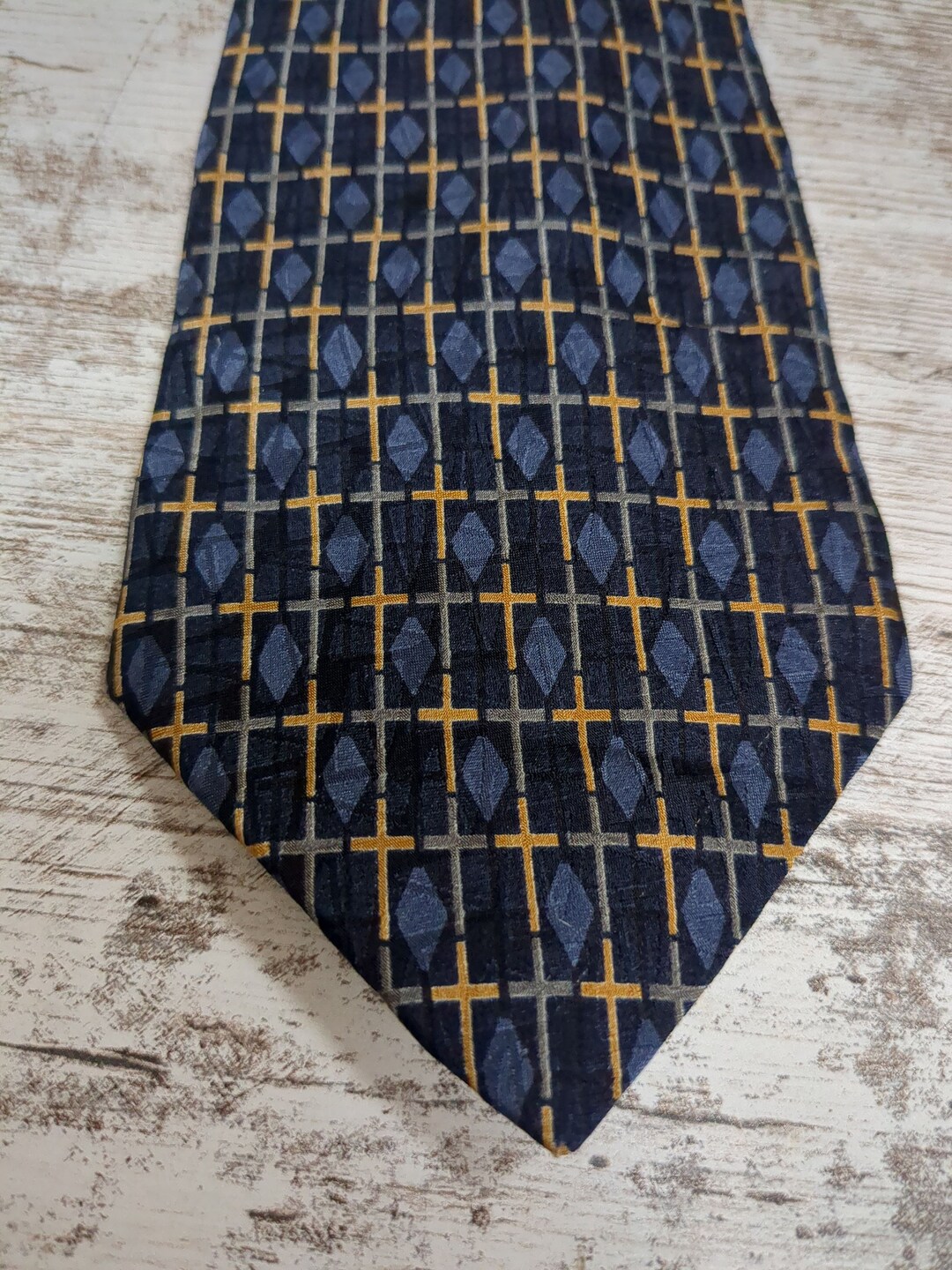 Christian Cross Mens Tie Necktie Crosses Cris Crossing This 100% Silk ...